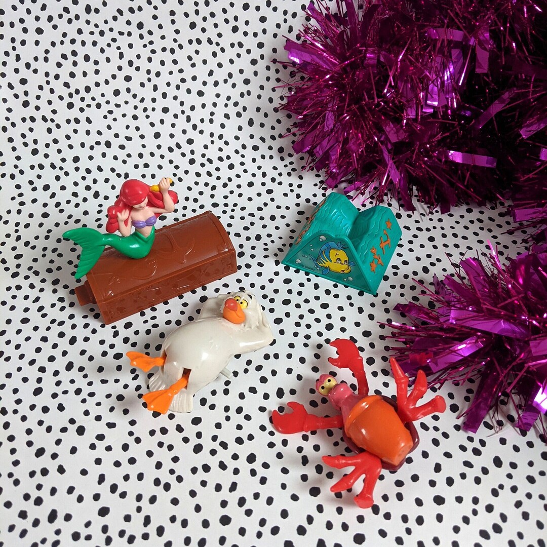 Pick Your Own: Little Mermaid Figure | Mcdonalds 1998 | Perfect ...