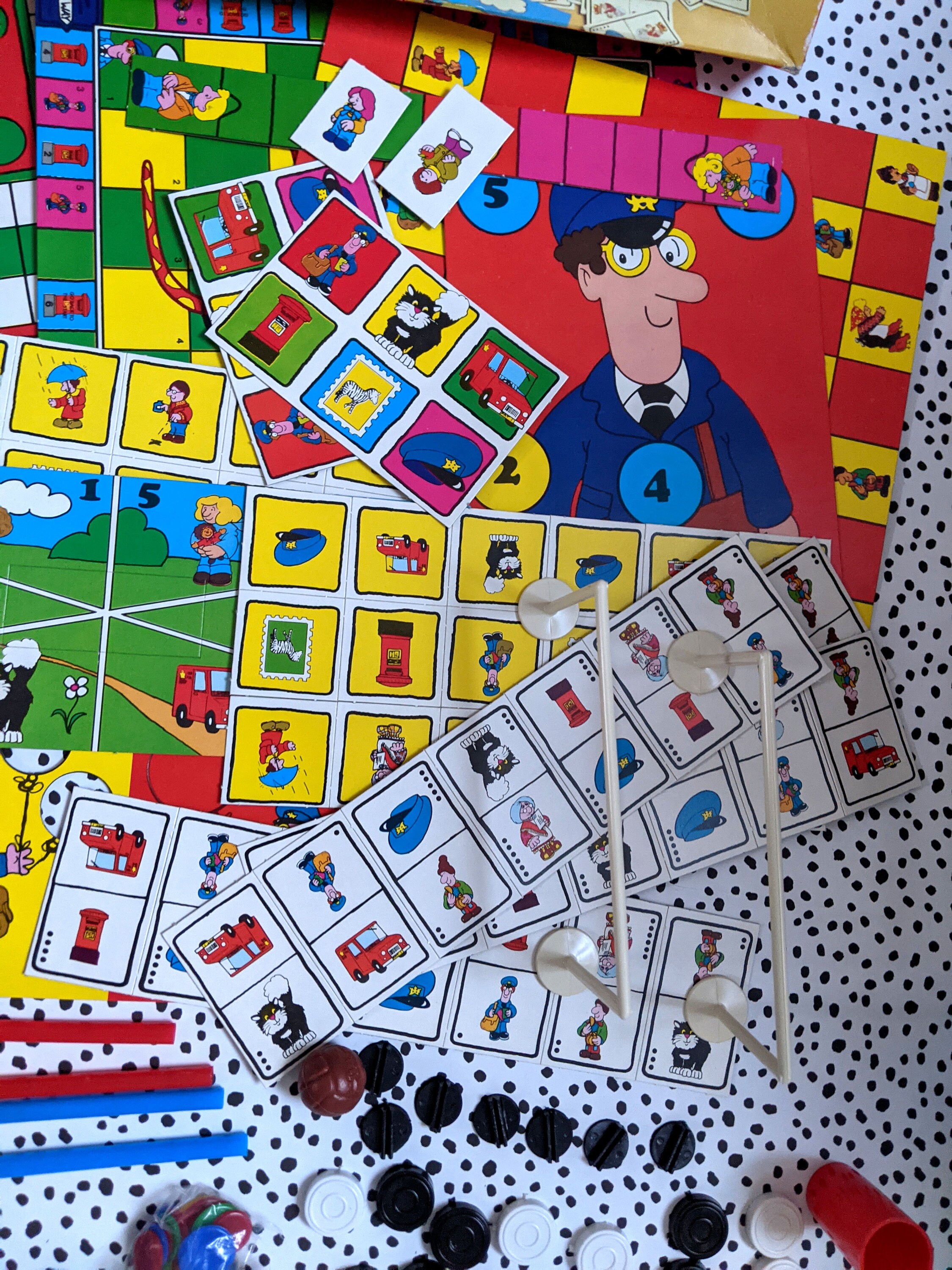 Vintage Postman Pat Rare Compendium of Games MS Games 1984 Rare and ...