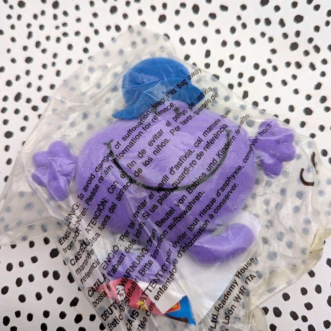 Sealed Mr Impossible Mr Men Plush Vintage Happy Meal Toyl | 90s ...