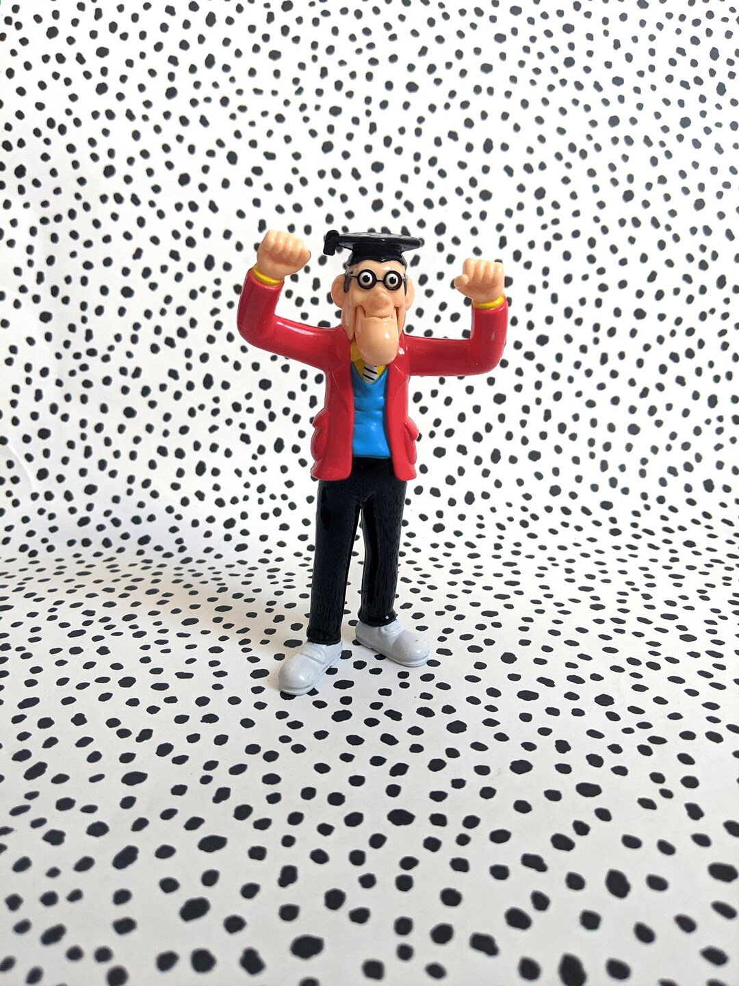 Vintage Beano Teacher Dennis the Menace Figure Toy | Collectible Retro ...
