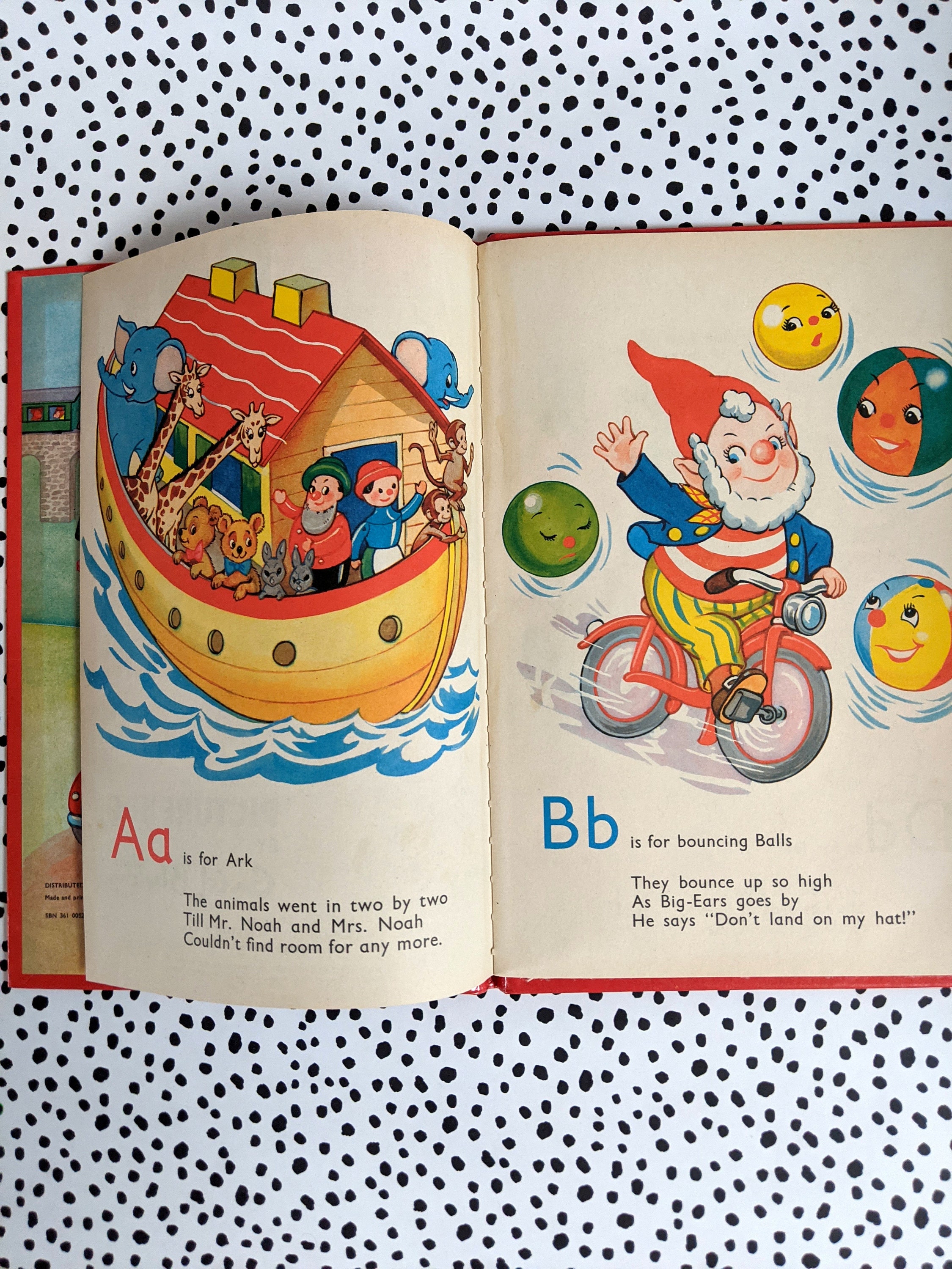 Vintage 'noddy Toyland ABC' Picture Book by Enid - Etsy UK