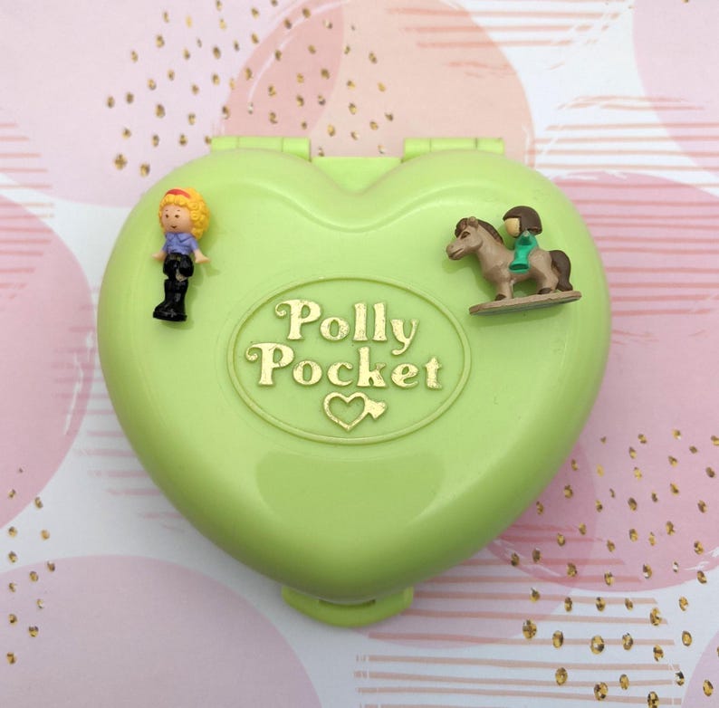 Polly's Pony Club Polly Pocket Complete Vintage 1989 | Perfect ...