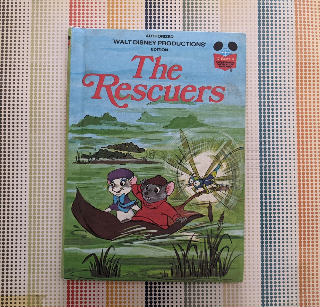 The Rescuers Disney's Wonderful World of Reading - Etsy Canada