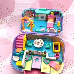 RESERVED Polly Pocket Jewel Case 1997 Compact Only Vintage Collectible ...