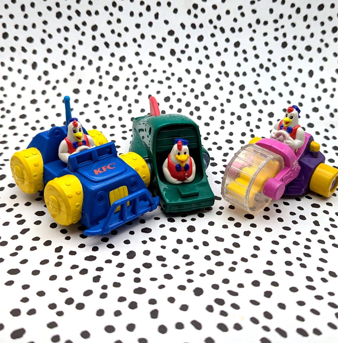 Pick Your Own: Vintage KFC Chicken Rooster Meal Toy | 90s Nostalgia ...