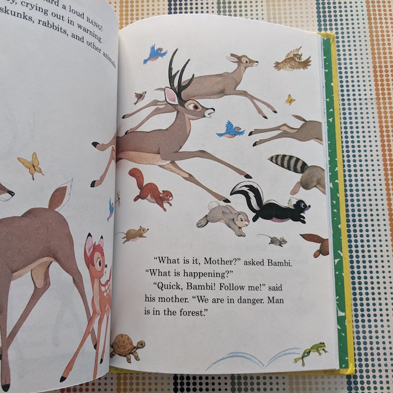 Vintage 'bambi Grows Up' First Edition - Disney's Wonderful World of ...
