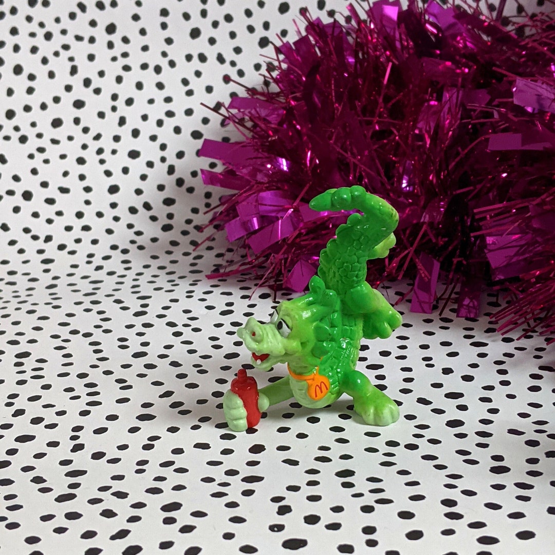 Vintage Chinese Dragon Green From 1988 | Made for Mcdonald's Dragonette ...