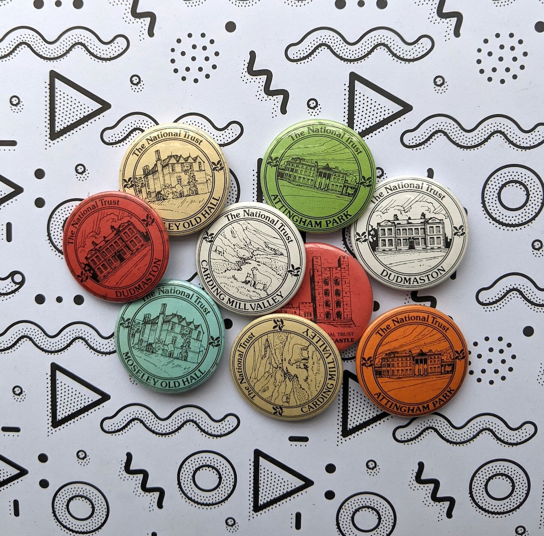 Pick Your Own: Vintage National Trust Badge - Etsy