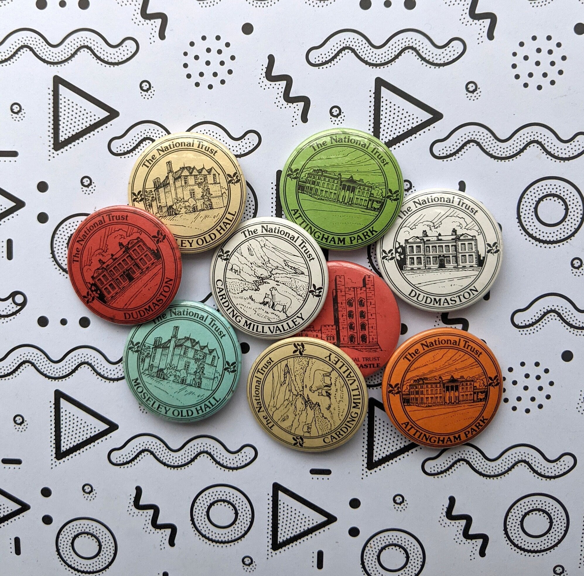 Pick Your Own: Vintage National Trust Badge - Etsy