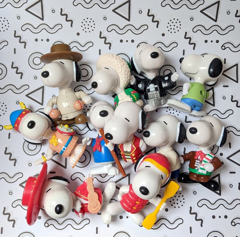 Pick Your Own: Snoopy Figure Mcdonalds Vintage 1999 - Etsy