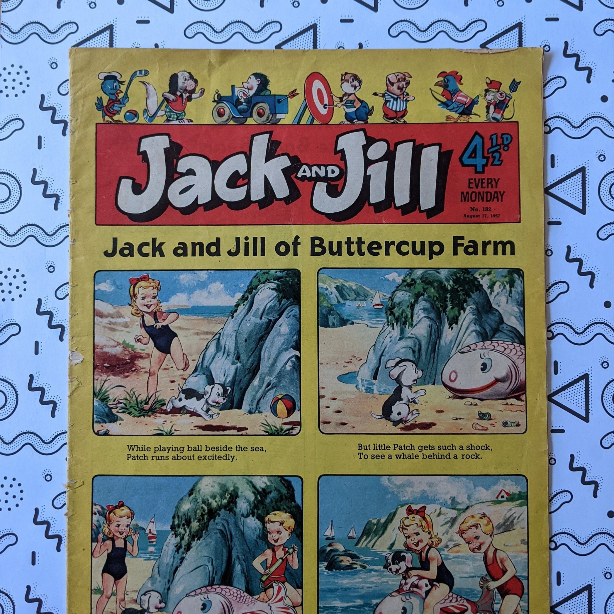 Vintage Jack and Jill Magazines 1950s Perfect Nostalgic Gift - Etsy
