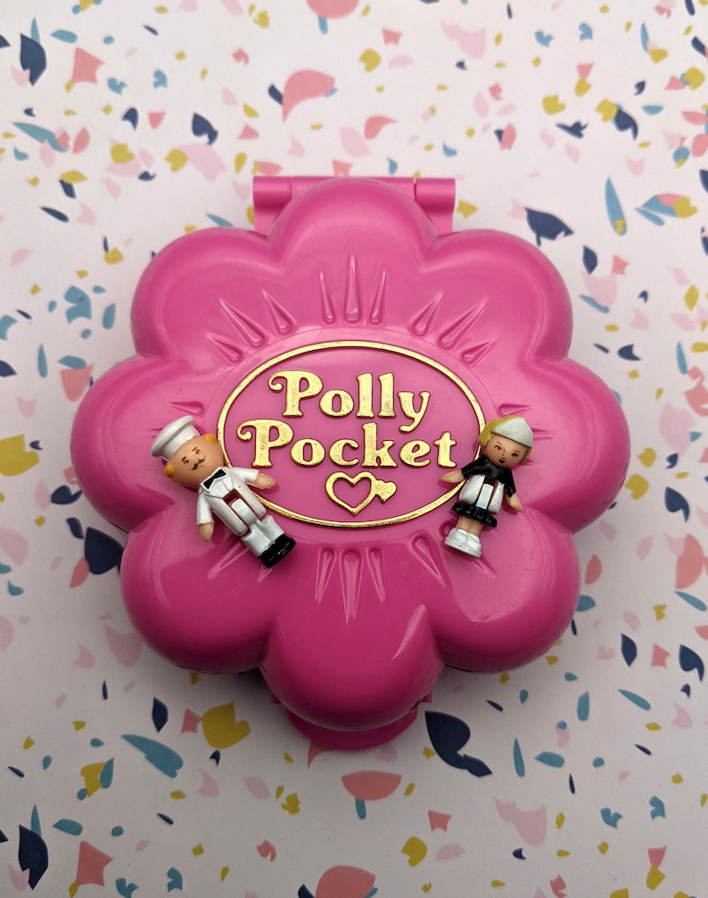 Complete 'mr Fry's Restaurant' Polly Pocket Vintage 1990 Collectible ...