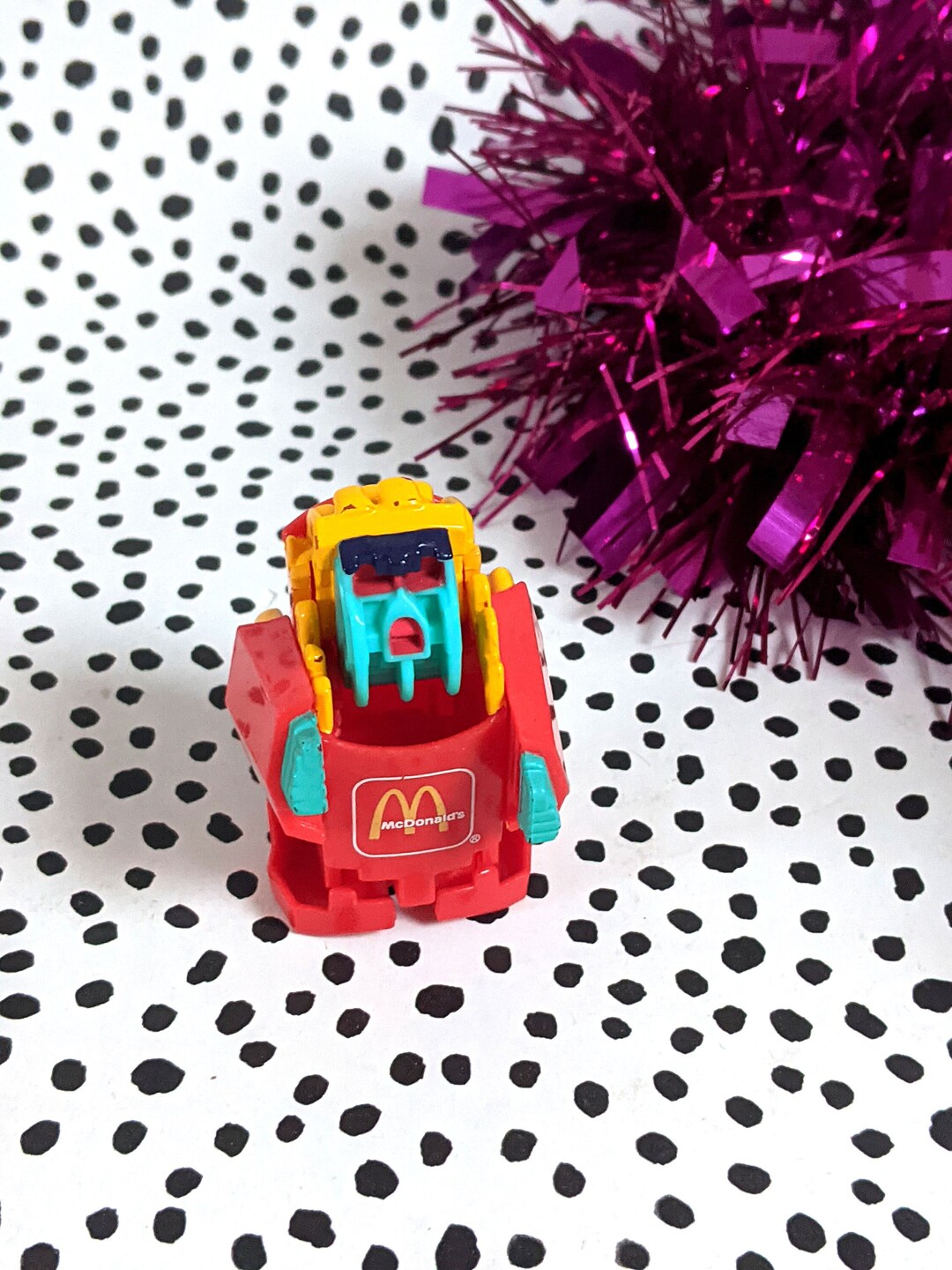 Vintage Mcdonalds Transformer Fries 1987 Happy Meal Toy Collectible ...