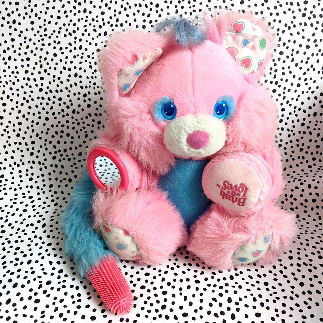Rare Brush A Loves Beauty Berry Vintage Plush Toy Hard to Find 1987 ...