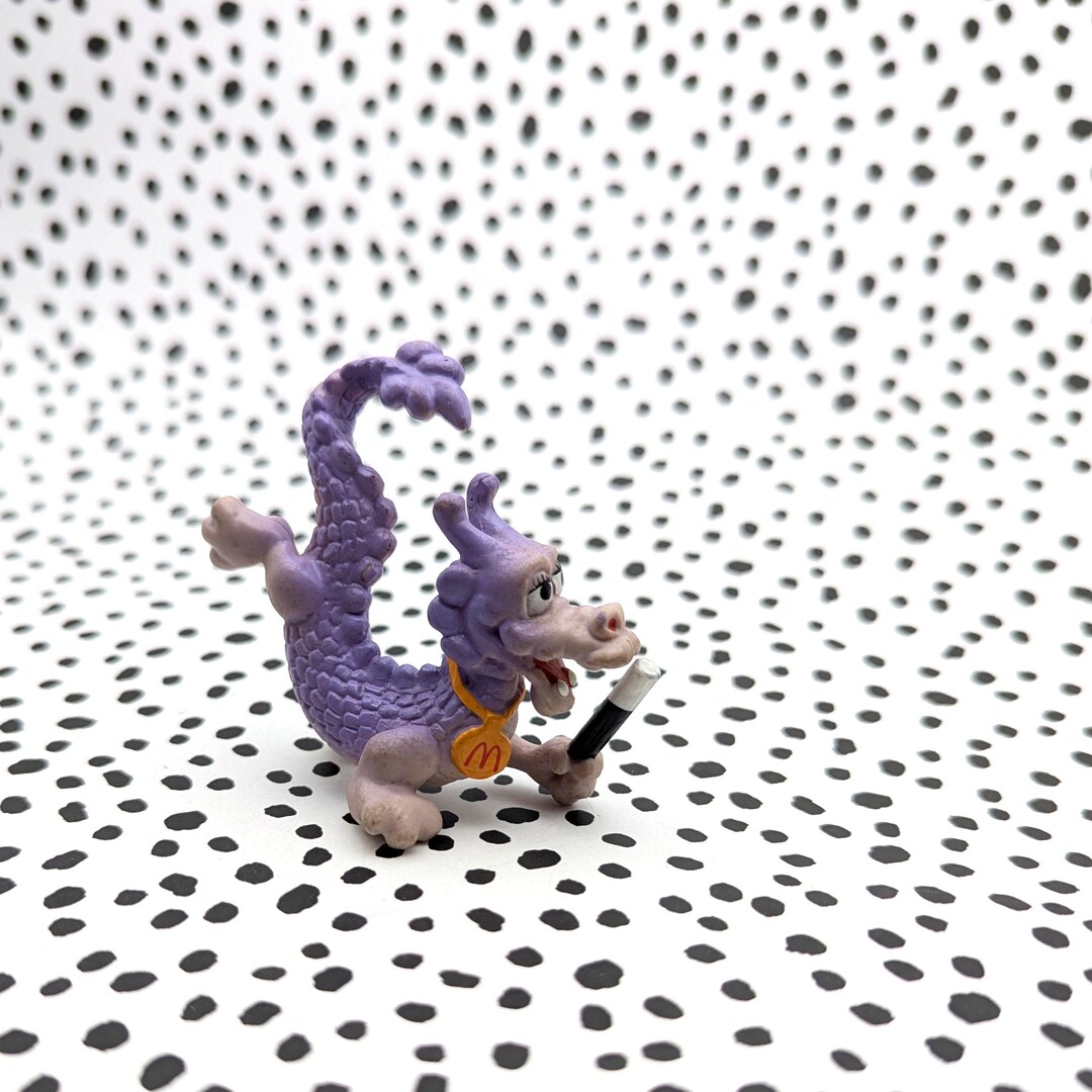 Vintage Chinese Dragon Puprple From 1988 | Made for Mcdonald's ...