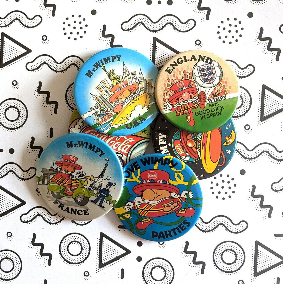 Pick Your Own: Vintage Wimpy Badge - Etsy