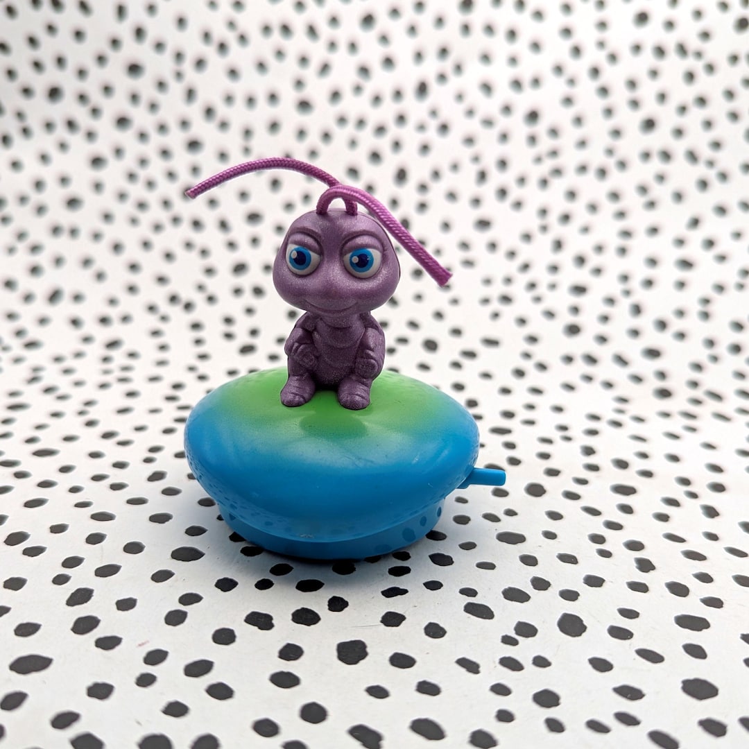 Bug's Life Princess Dot Spinning Moving Vintage Happy Meal Toy Figure ...