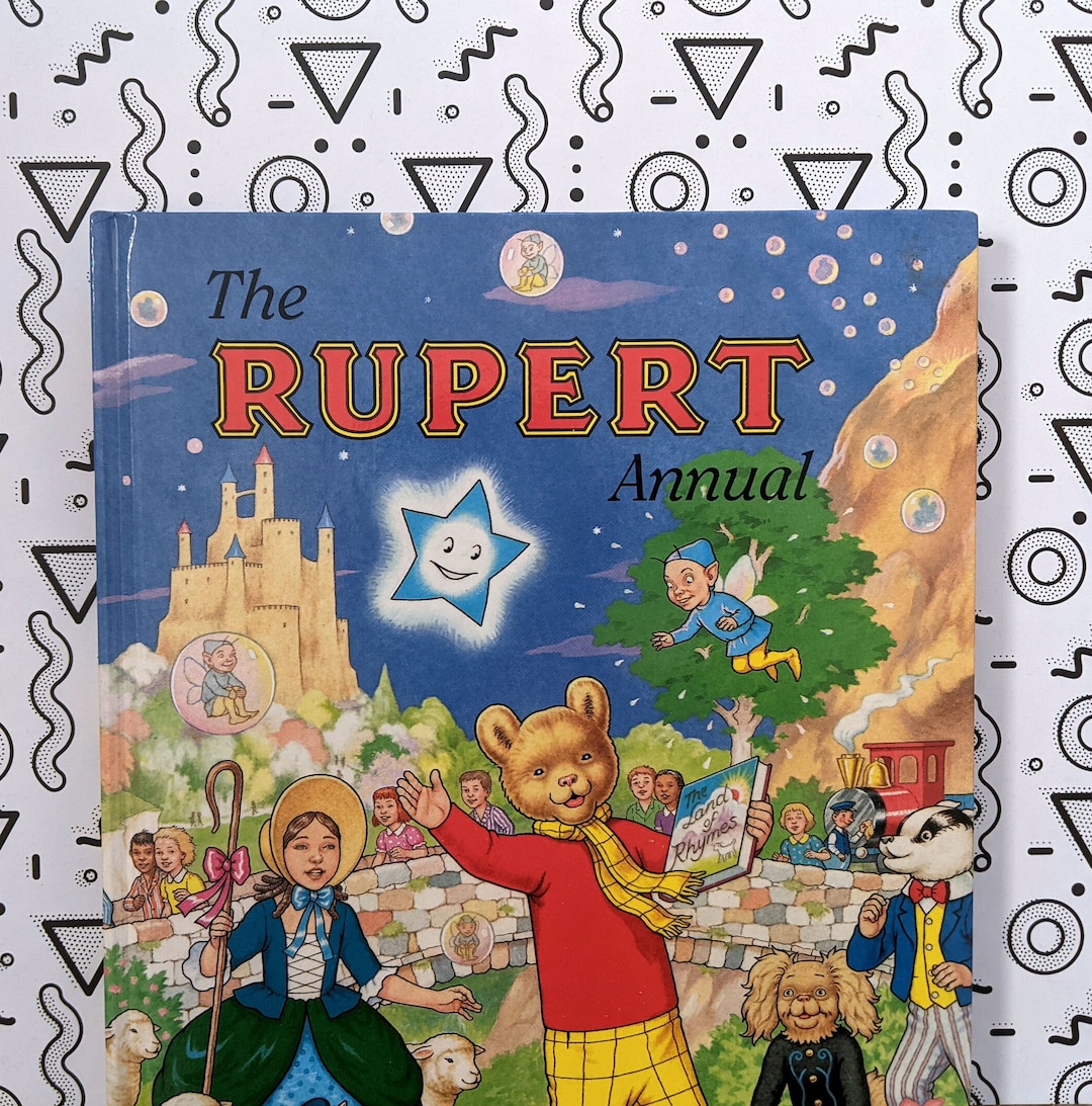 Rupert the Bear Annual 1996 No 61| Unclipped Vintage Annual in ...