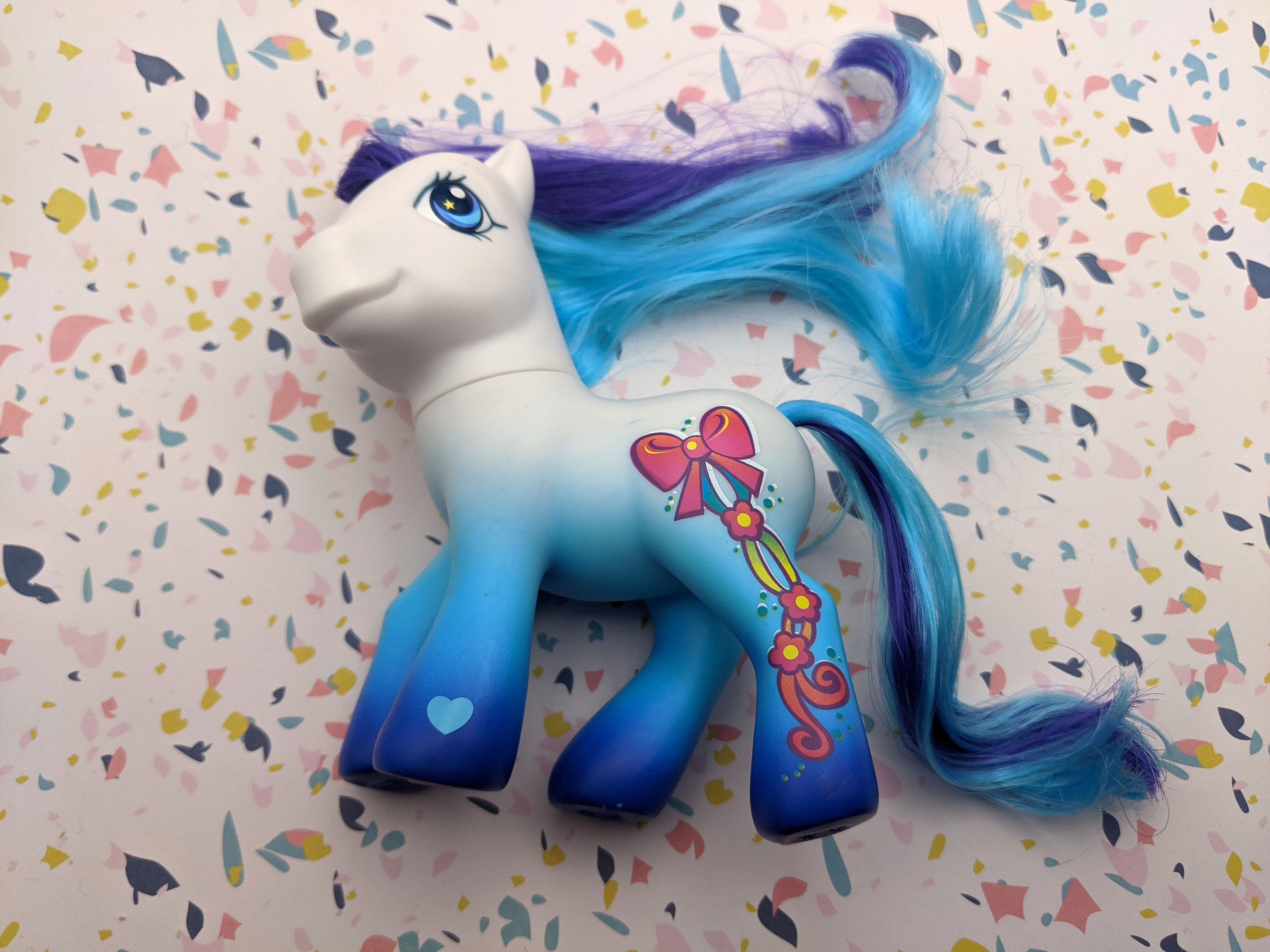 HTF MLP G3 'silver Rain' Vintage My Little Pony Nostalgic 90s and 00s ...