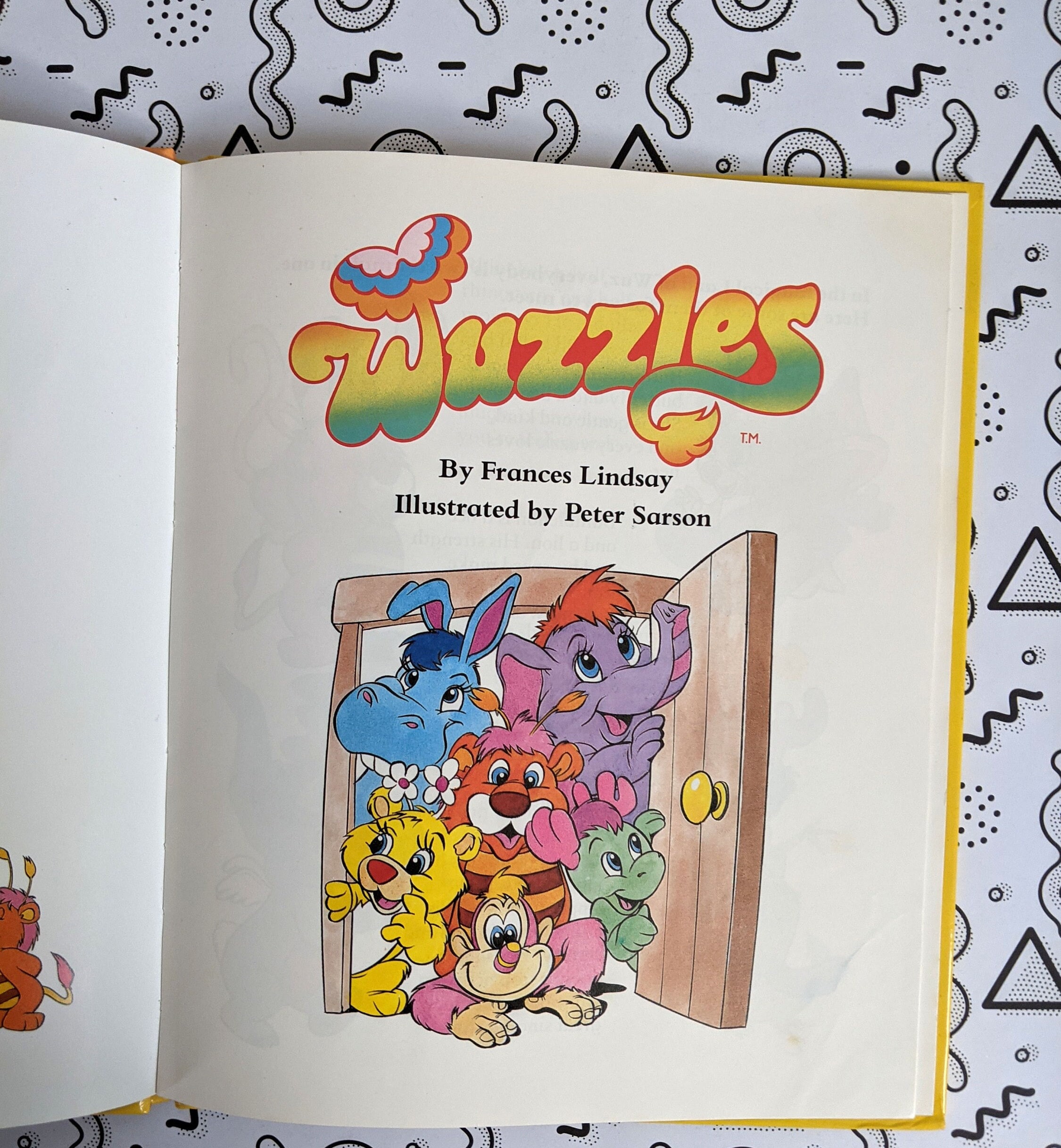 Vintage Rare 'wuzzles' Book 1986 Marks and Spencer - Etsy