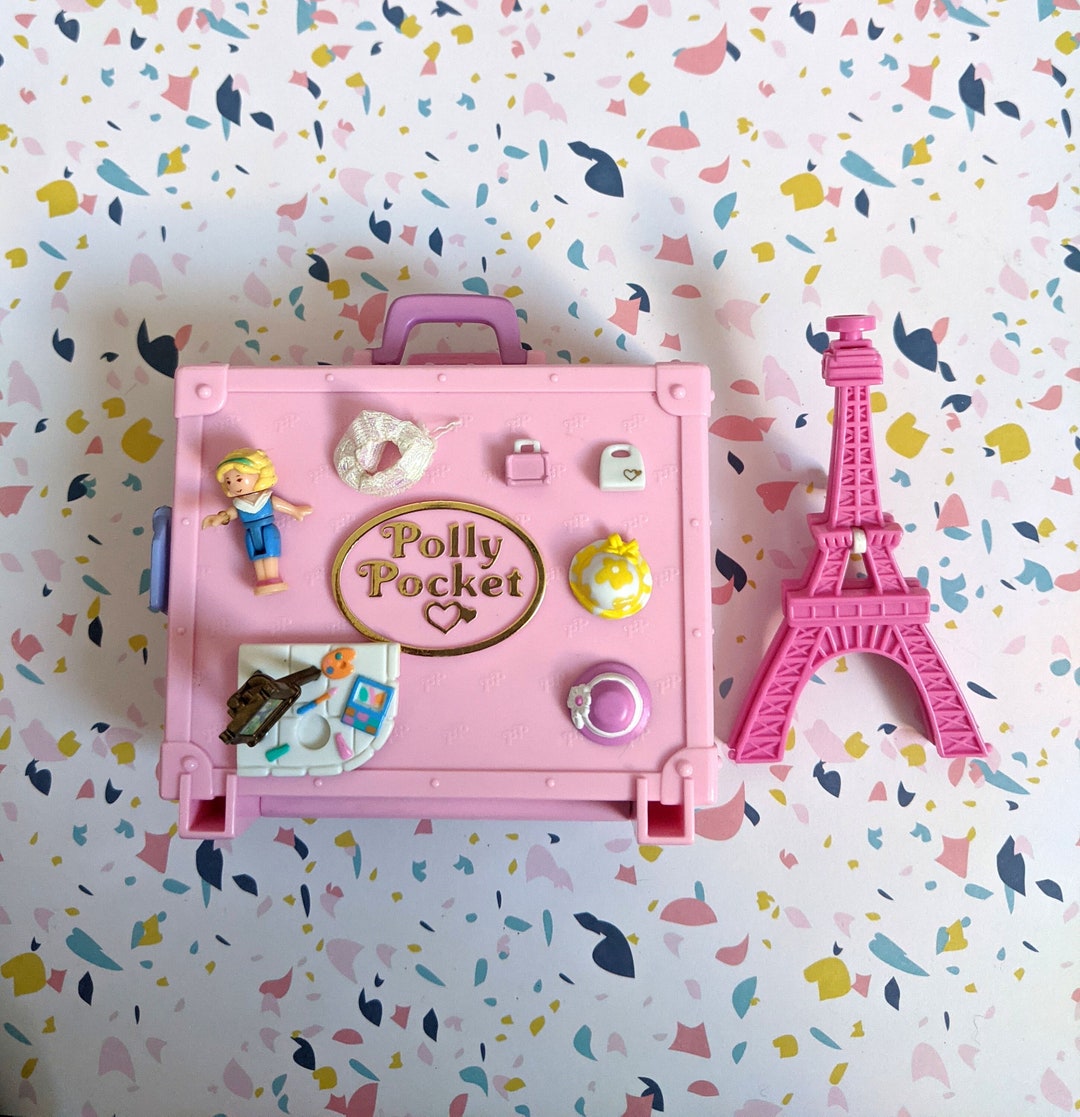 Complete 'polly in Paris' Polly Pocket Vintage 1996 Collectible Toy ...