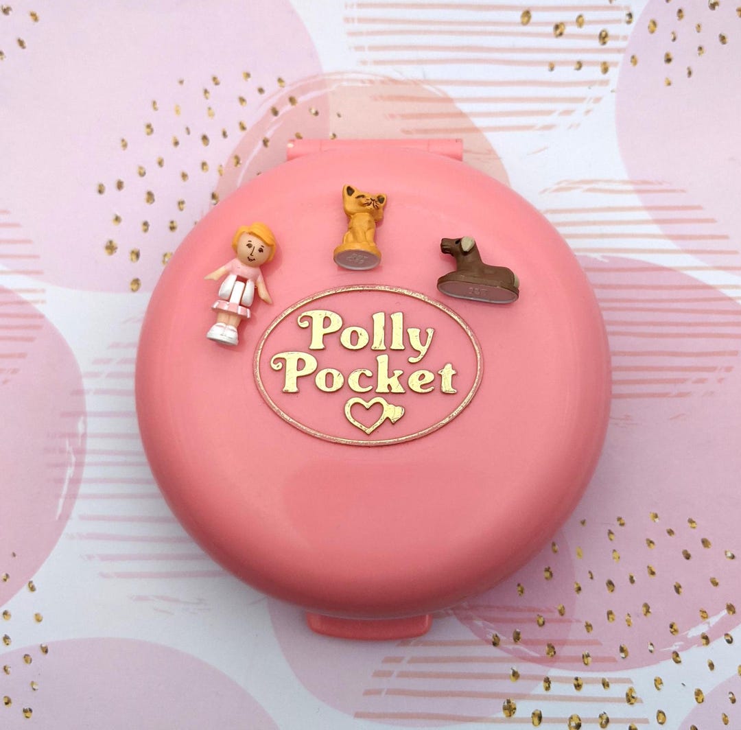 Complete Buttons Animal Hospital Polly Pocket 1989 Vintage Collectible ...