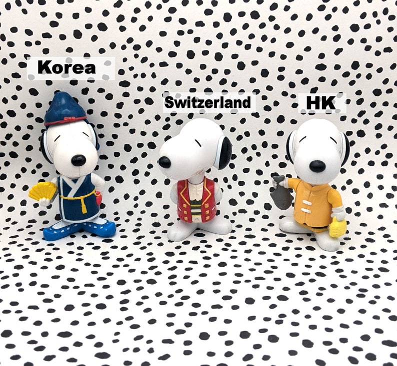 Pick Your Own: Snoopy Figure Mcdonalds Vintage 1999 - Etsy