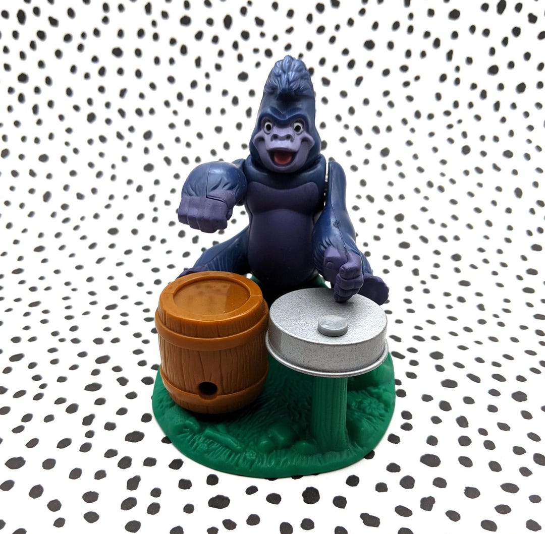 Disney Tarzan Terk Gorilla Wind-up Happy Meal Toy | 90s Nostalgia ...