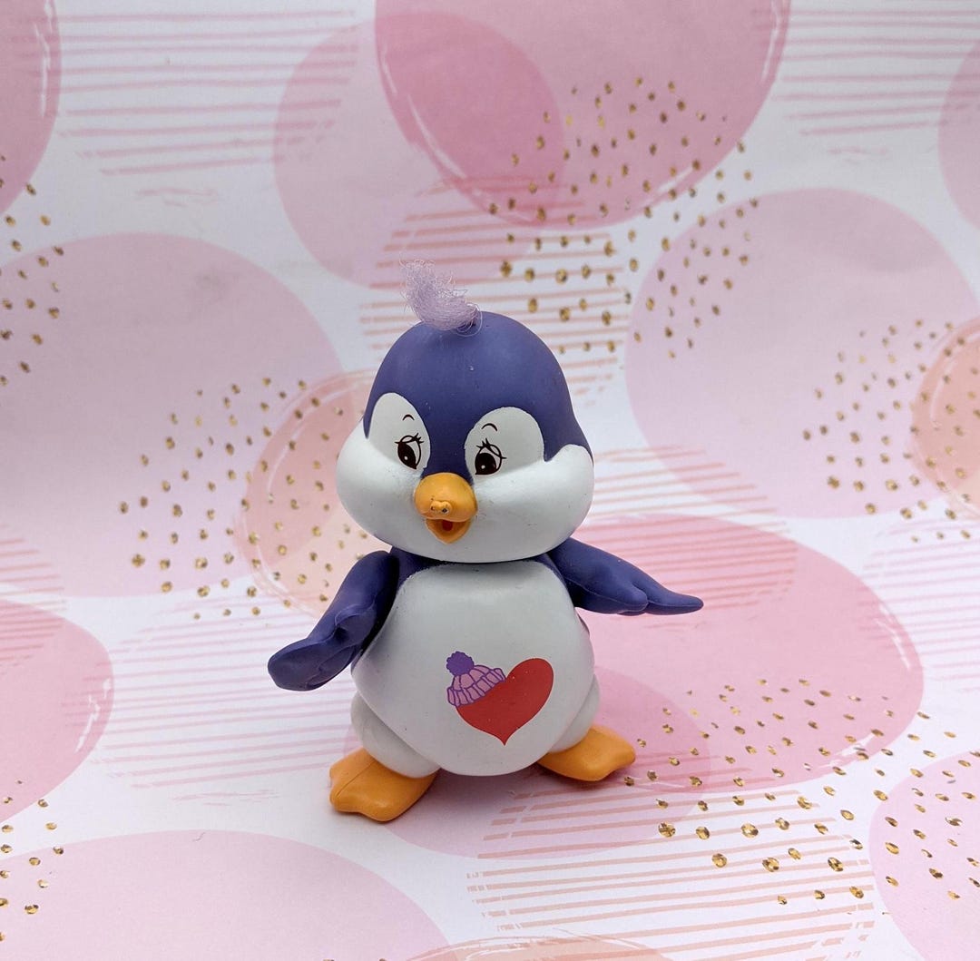 Rare Cozy Heart Care Bear Cousin Penguin Vintage Poseable Figure | 1985 ...
