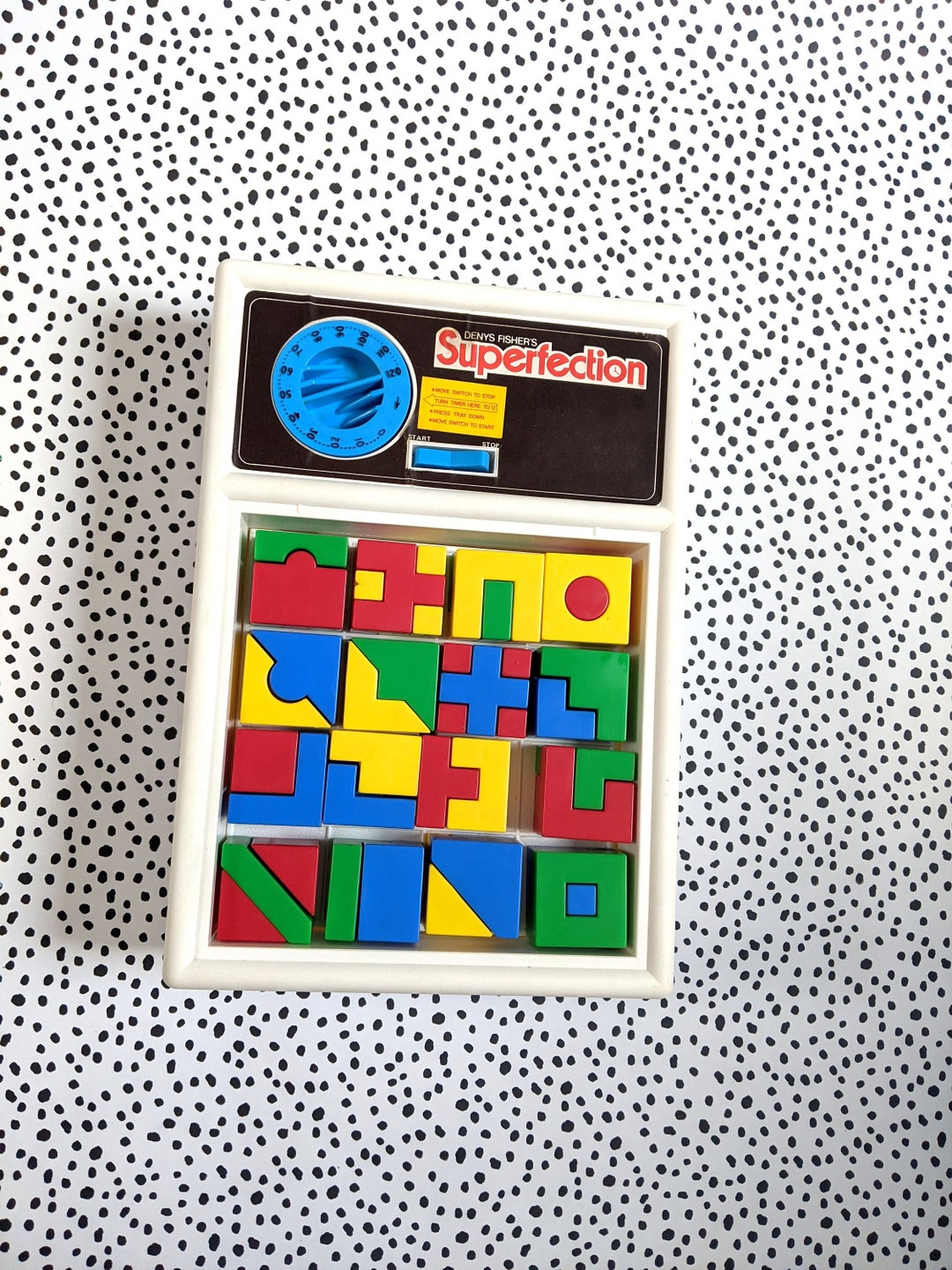 Superfection 1975 Vintage Board Game Working Complete Denys Fisher's ...