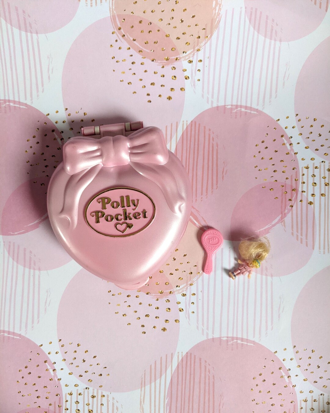 Polly Pocket 'stylin' Workout' 'polly's Fitness Studio' Vintage 1995 ...