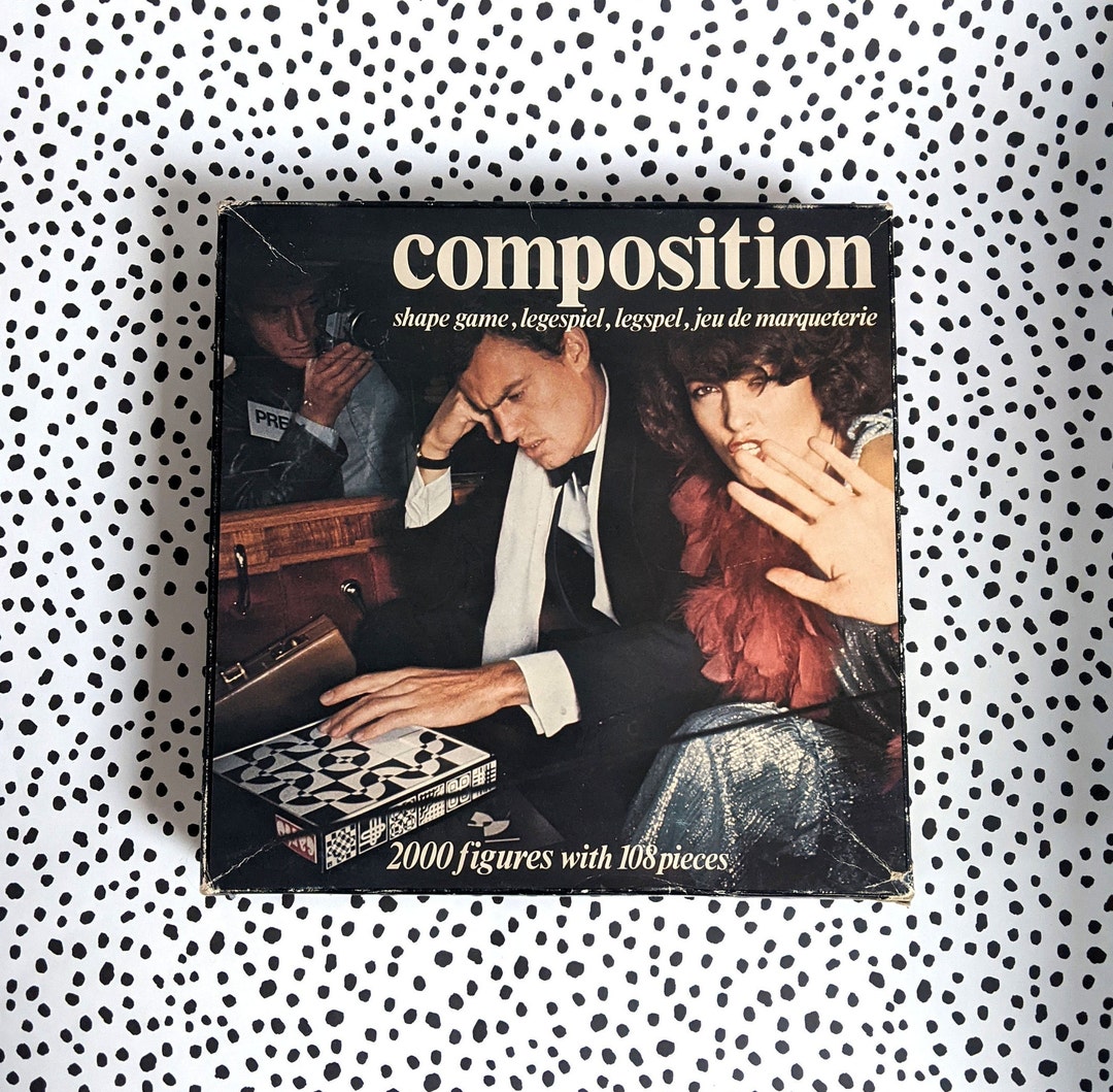 Vintage Composition Shape Game | Complete Tile Based Puzzle Game ...