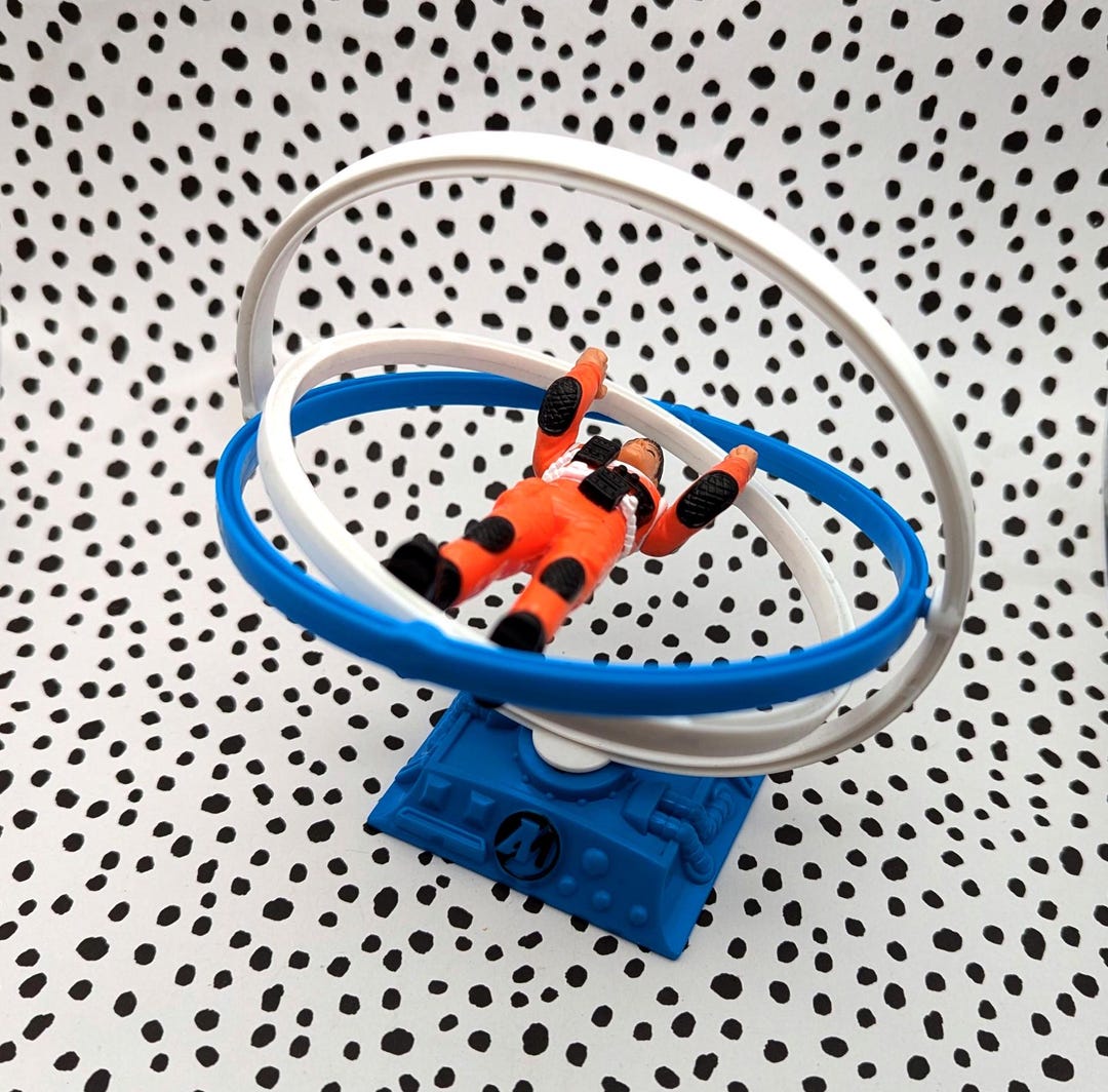 Action Man Gyroscope Spinning Figure Mcdonalds Happy Meal Toy 2000 ...
