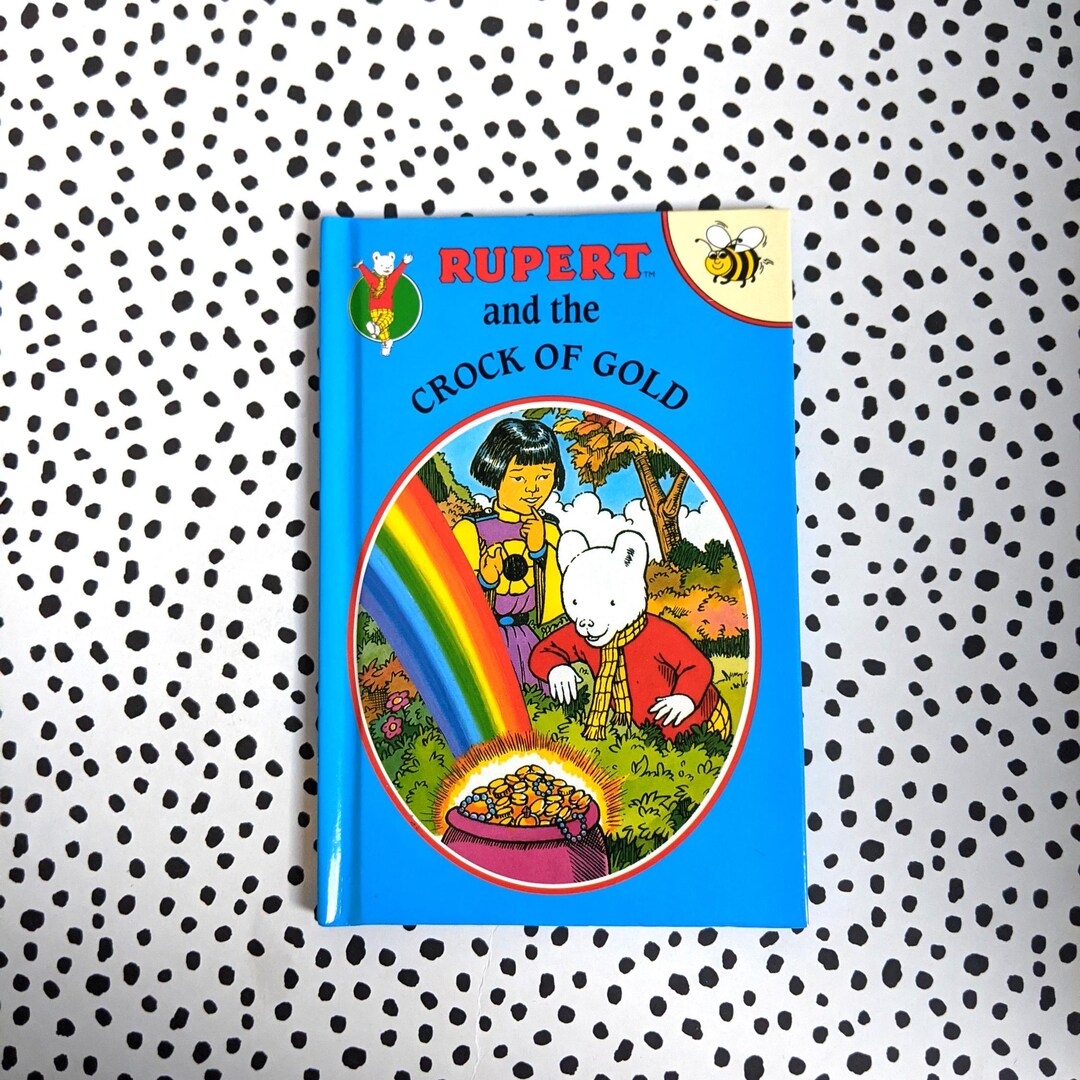 Vintage Rupert the Bear Book: Rupert and the Crock of Gold Buzz Books ...