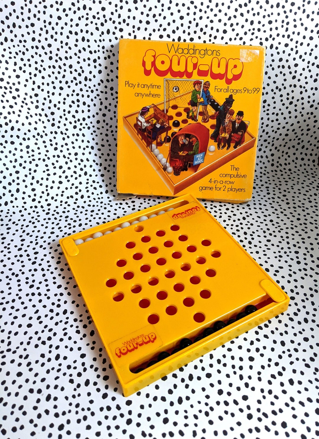 Vintage Four up Game | Waddingtons 1979 | Complete Set With All Pieces ...