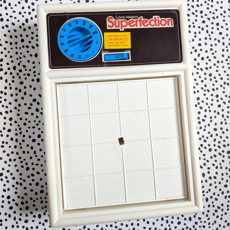 Superfection 1975 Vintage Board Game Working Complete Denys Fisher's ...