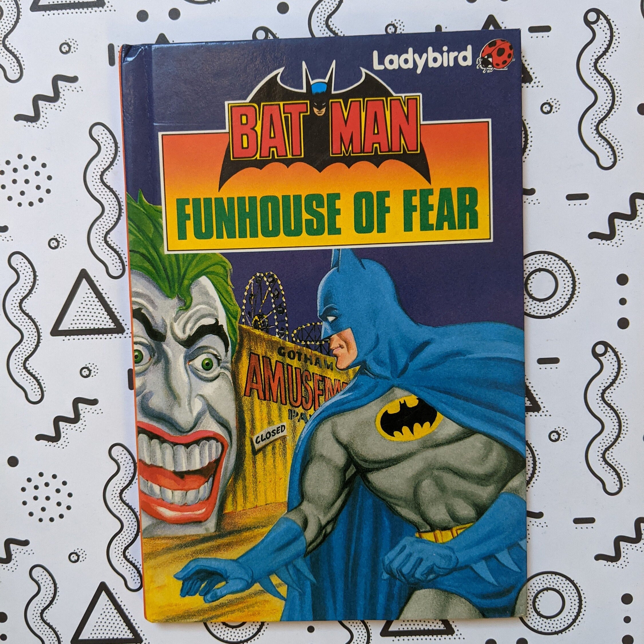 Pick Your Own: Batman Ladybird Book 'funhouse of Fear' or 'the Warhawk ...