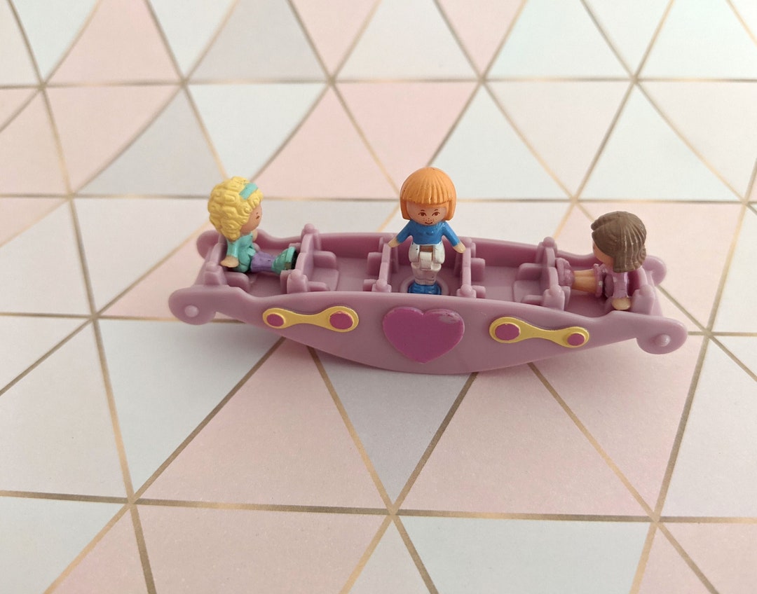 Polly Pocket 'merry-go-round Pals' Complete Vintage 1993 - Etsy