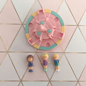 Polly Pocket 'merry-go-round Pals' Complete Vintage 1993 - Etsy