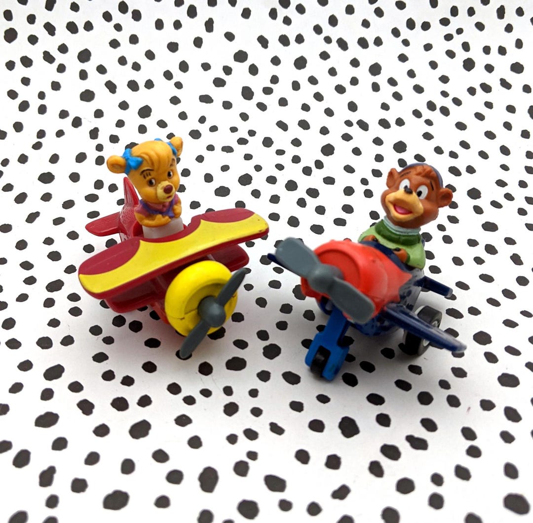 Vintage Talespin Airplane Kit and Molly Disney Mcdonalds Happy Meal Toy ...