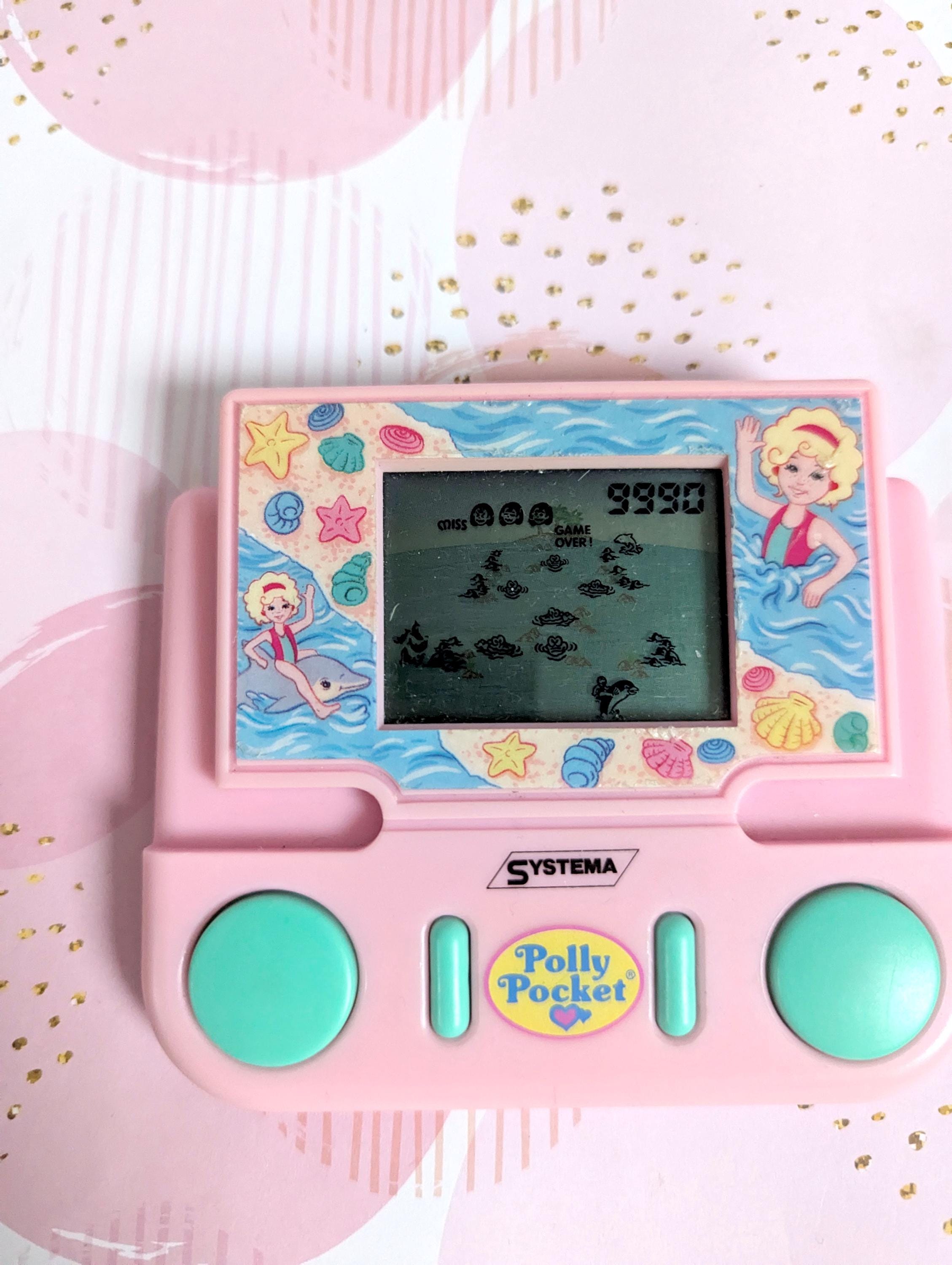 Working Polly Pocket Dolphin Rescue Handheld LCD Systema Electronic ...