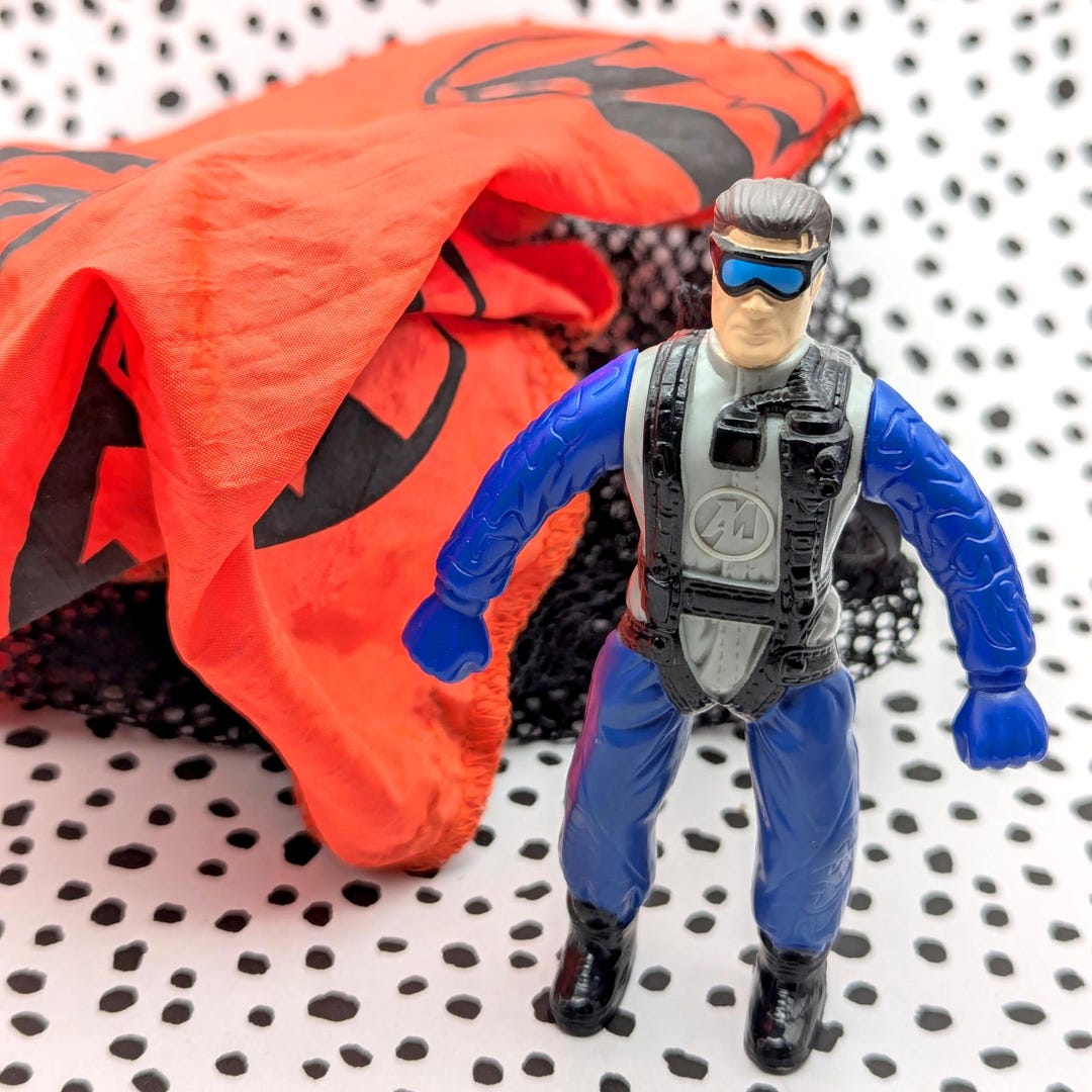 Action Man Parachute Figure Mcdonalds Happy Meal Toy 2000 | Perfect ...