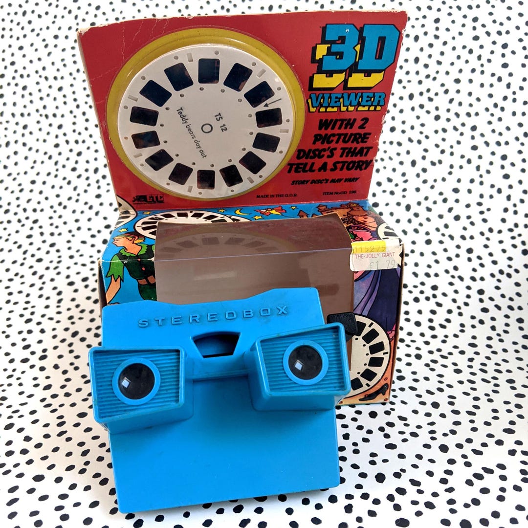 Vintage Stereobox 3D Viewer Stereoscope East Germany With Original ...