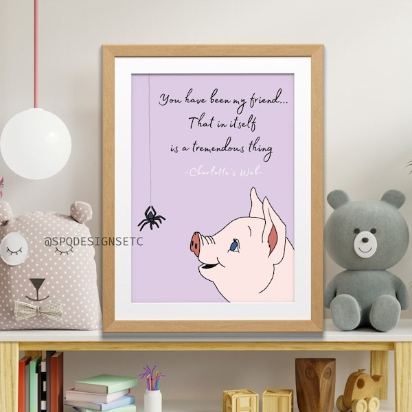 Charlotte's Web Book - Etsy