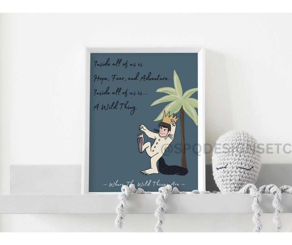 Children's Book Prints With Quotes Set of 10, Storybook Art Prints - Etsy
