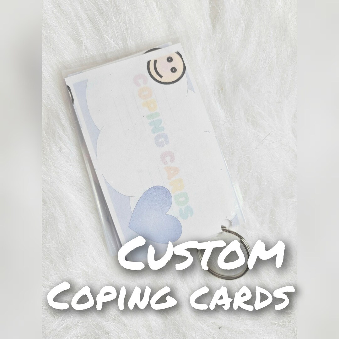 Custom Coping Cards - Etsy
