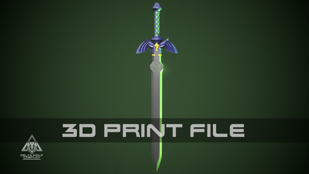 Master Sword 3D Print File - Etsy