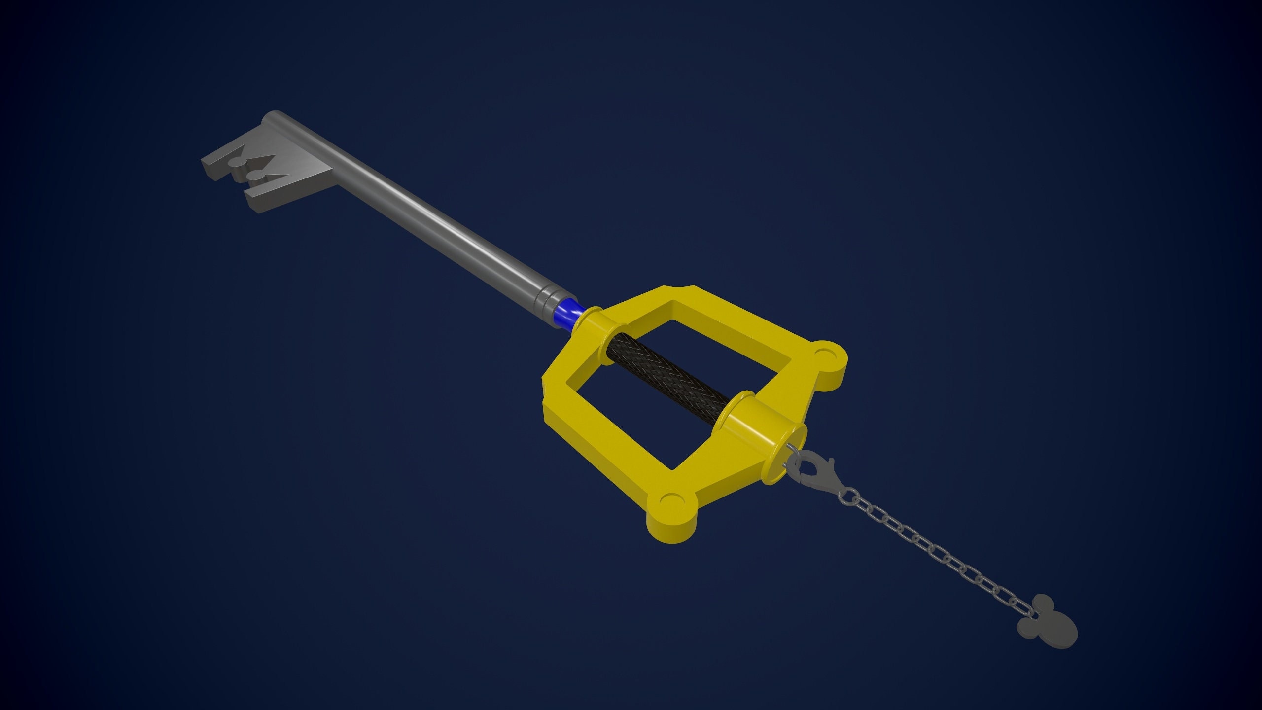Kingdom Key Keyblade 3D Print File - Etsy