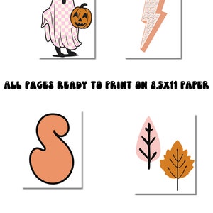 In Our Spooky Era Retro Halloween Bulletin Board Decor, Retro Halloween ...