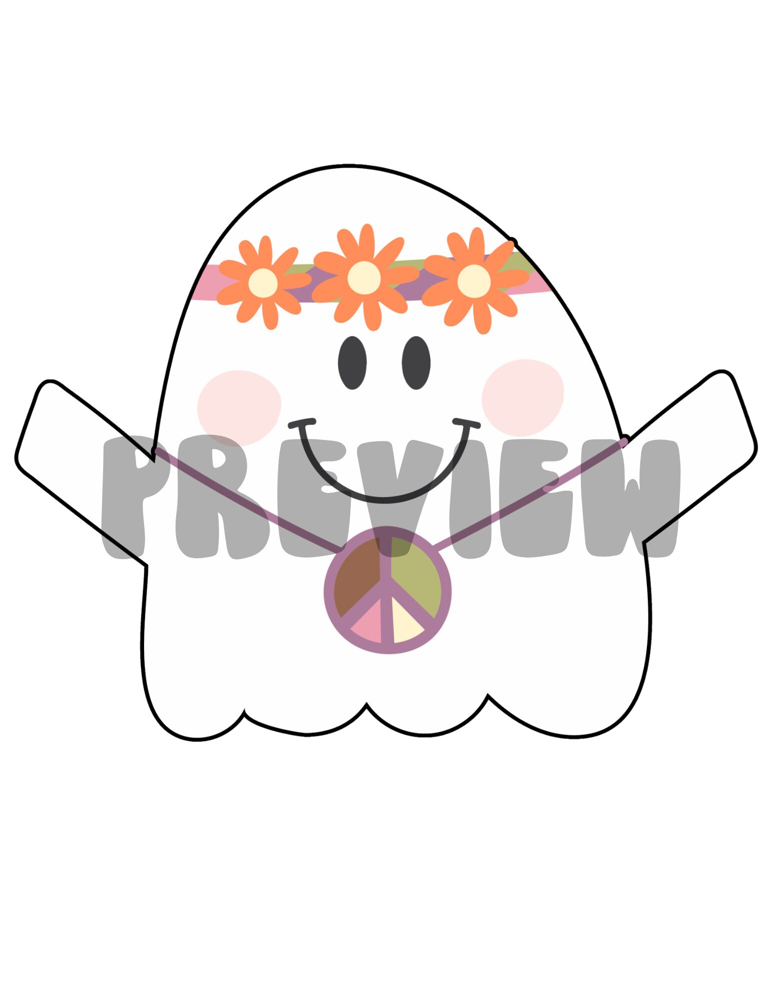 Let's Go Ghouls Halloween Bulletin Board Decor Retro - Etsy